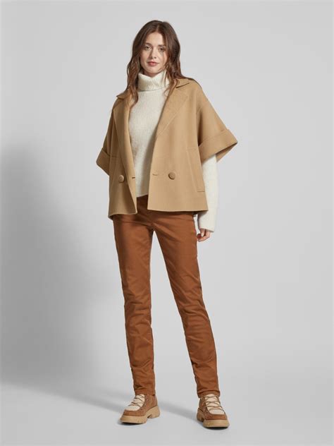 Christian Berg Woman Slim Fit Hose Mit Eingrifftaschen Cognac Online