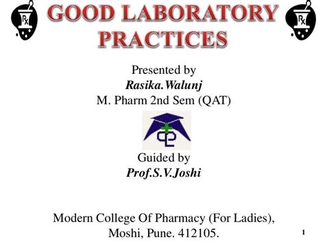 good laboratory practices