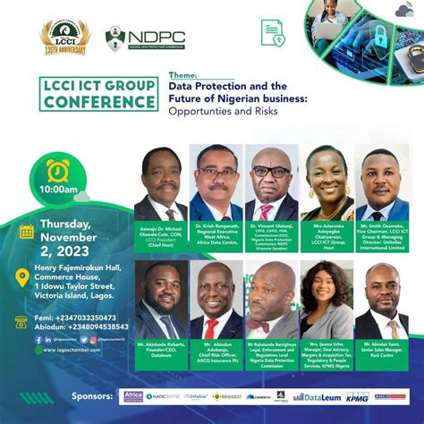 rack centre joins lcci conference on data protection abiodun sanni