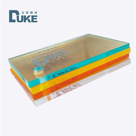 Customized Pmma Flexible Plexiglass Clear Perspex Acrylic Sheet 4mm 5mm