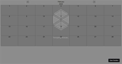 React Calendar Codesandbox React Calendar Codesandbox