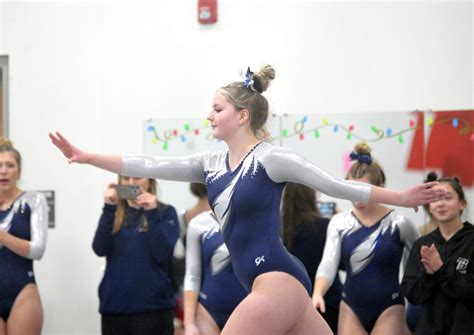 Alexandria Edges Out Bemidji In Dual Aubrey Dewitt Wins All Around The Bemidji Pioneer Is