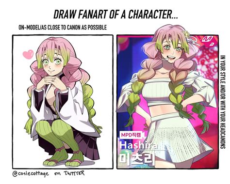 Kanroji Mitsuri Kimetsu No Yaiba Drawn By Cosiecottage Danbooru