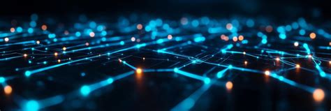 Ai Networks Powering Peertopeer Communication A Futuristic Concept Depicting Interconnecte