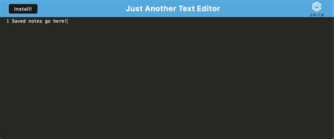 Github Dylansantiago Pwa Text Editor