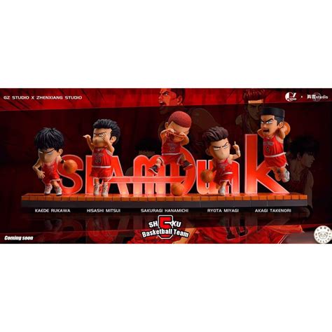 Anime Slam Dunk Shohoko Pvc Figure Sakuragi Hanamichi Rukawa Kaede