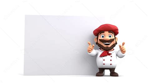 Best Happy Chef Powerpoint Background For Presentation
