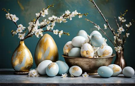 Ai Generated Easter Egg Decorations Can Be Used To Create A Unique