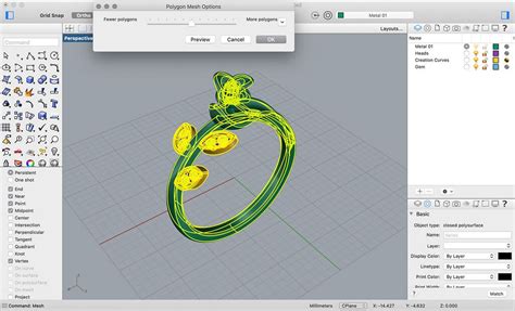 Rhino For Jewellery Design Easy To Learn And Adapt Jd Institute