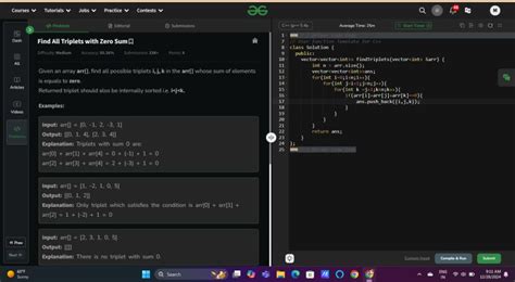 manish kumar on linkedin gfg160 gfg160 gfg coding problemsolving