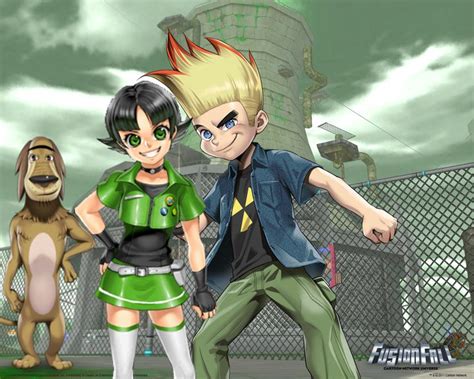 Cartoon Network Fusionfall Johnny Test Buttercup By Thelivingbluejay