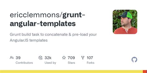 Github Ericclemmonsgrunt Angular Templates Grunt Build Task To