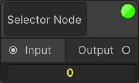Selector Node Graphier