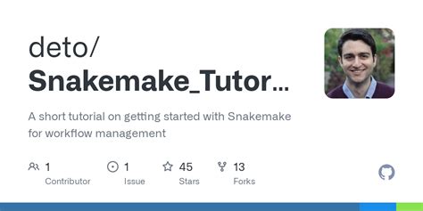 Github Deto Snakemake Tutorial A Short Tutorial On Getting Started