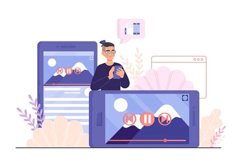 Premium Vector Landscape Mode Concept