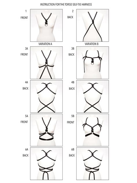 Self Tie Shibari Seil Bondage Torso Geschirr In Beige Etsyde