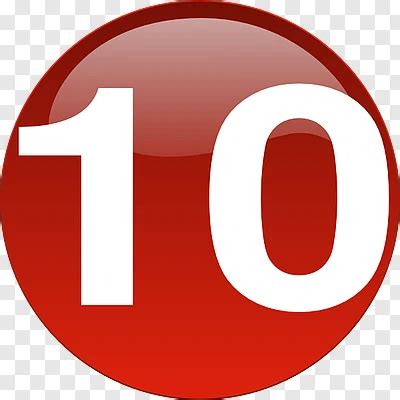 Number 10 In Green Circle Png Images Cleanpng
