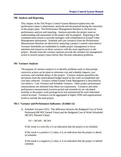 Variance Analysis 10 Examples Format Pdf Tips