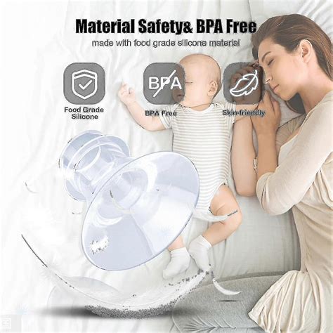 10pcs Flange Inserts 1315171921mm Silicone Breast Pump Flange