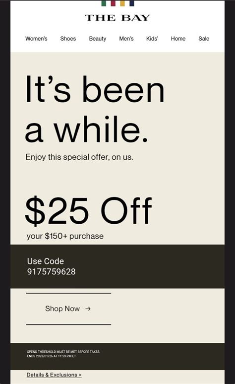 The Bay Shopping The Bay In 2023 Flash Sales Promo Codes