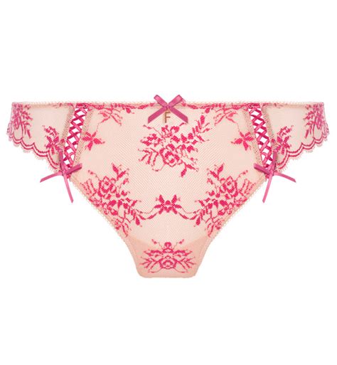 Freya Offbeat Decadence Lace Brazilian Panty 402571 Vintage Rose