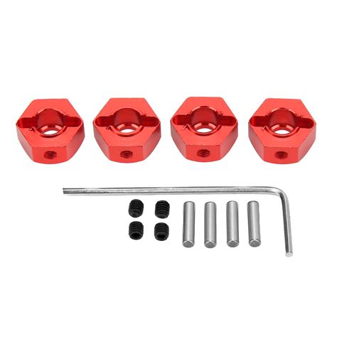 Tuercas De Bujes De Rueda Hexagonales Nikoumx 4 Piezas Rueda Hexagonal