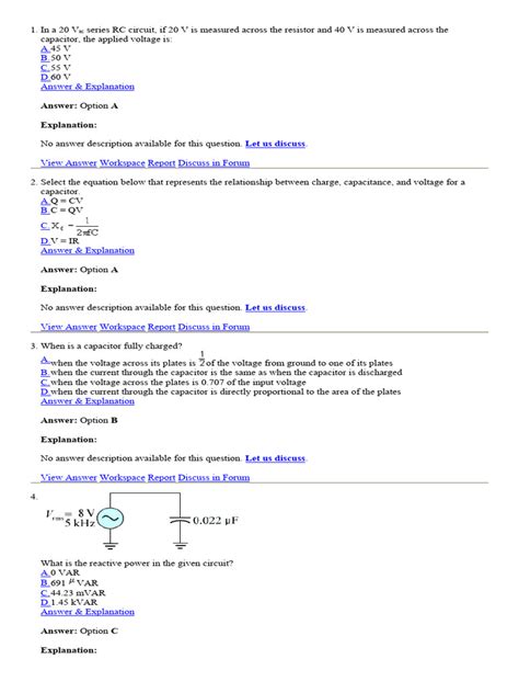 Capacitors Mc Pdf Capacitor Electrical Network