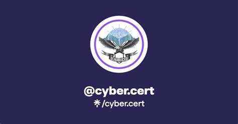 Cybercert Twitter Instagram Linktree