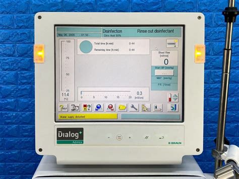 Used B Braun Dialog Adimea Yom 2016 Dialysis Machine For Sale Dotmed Listing 4872183