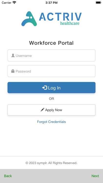 Actrive Provider Portal By Actriv Healthcare Inc