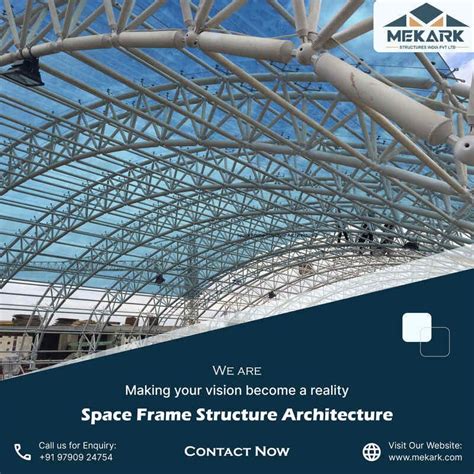 Space Frame Structure Construction — Mekark Mekark Industrial Medium