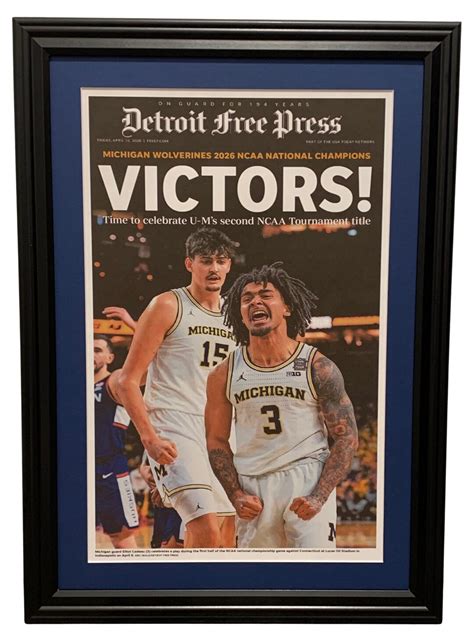 2026 Michigan Basketball College Basketball National Champions