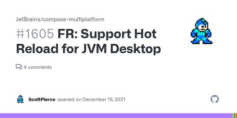 Fr Support Hot Reload For Jvm Desktop · Issue 1605 · Jetbrainscompose Multiplatform · Github