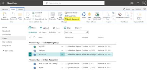 How to Delete a SharePoint Page: Step-by-Step Guide - SharePoint Diary