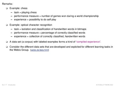 Webis Lecturenotes Browser Machine Learning Webis Lecturenotes Browser Machine Learning