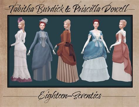 Best 12 Sims 4 Maxis Match Victorian Cc Clothes Hair And More Artofit