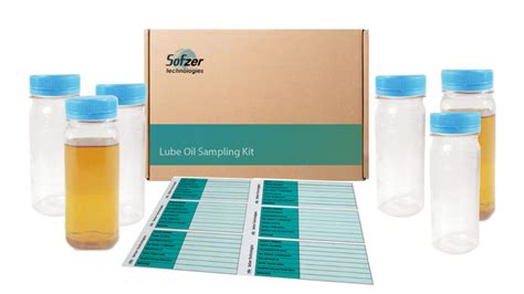 Lube Oil Sampling Kits Sofzer Technologies Private Limited
