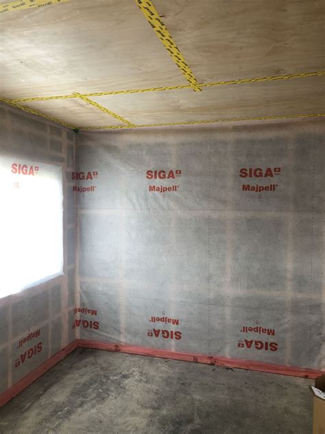 Another Passive House Build Using Siga Majpell 5 As The Internal Vapour