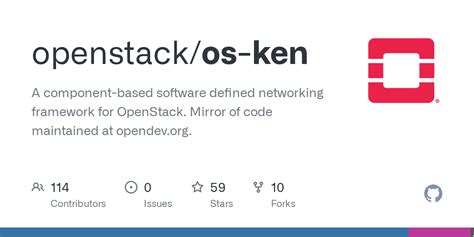 Github Openstackos Ken A Component Based Software Defined
