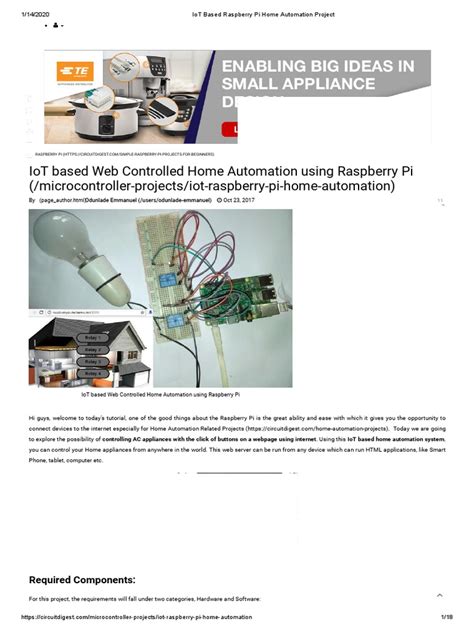 Iot Based Raspberry Pi Home Automation Project Pdf Cascading Style