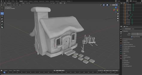 Working On 3d Game Models With Blender For My Next Scene Unity R