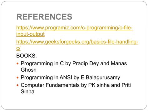 Concept Of File Handling In C Ppt Free Download