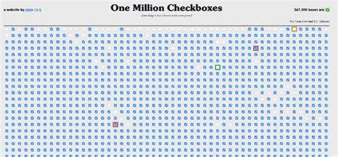 One Million Checkboxes Otra Web Adictiva Que No Sirve Para Nada