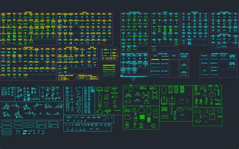Hvac Equipment Symbols For Autocad Drawings