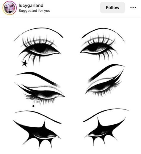 Swag Makeup Makeup Drawing Graphic Makeup Goth Eye Makeup