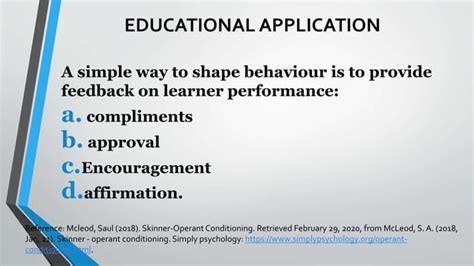 Operant Conditioning Skinner Pptx