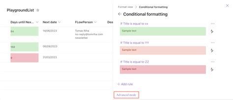 How To Highlight Whole Sharepoint Row Based On Calculated Date