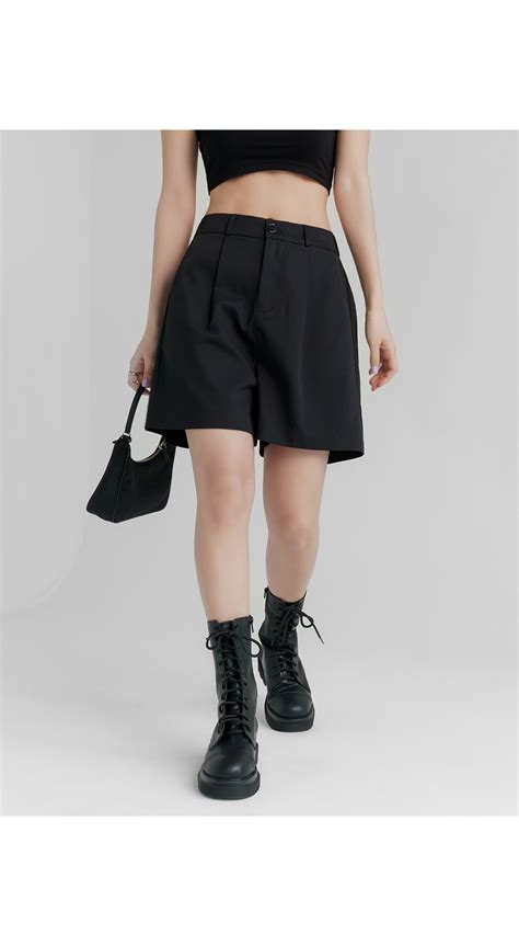 당당걸 2천장돌파 Made 빅사이즈 S 4xl 라이프 시리즈 핀턱 하프 슬랙스 반바지 하객룩