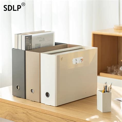 Sdlp 대용량 데스크탑 책장 북엔드 파일 보관함 학습 사무실 데이터 폴더 책 파일 정리함 Aliexpress