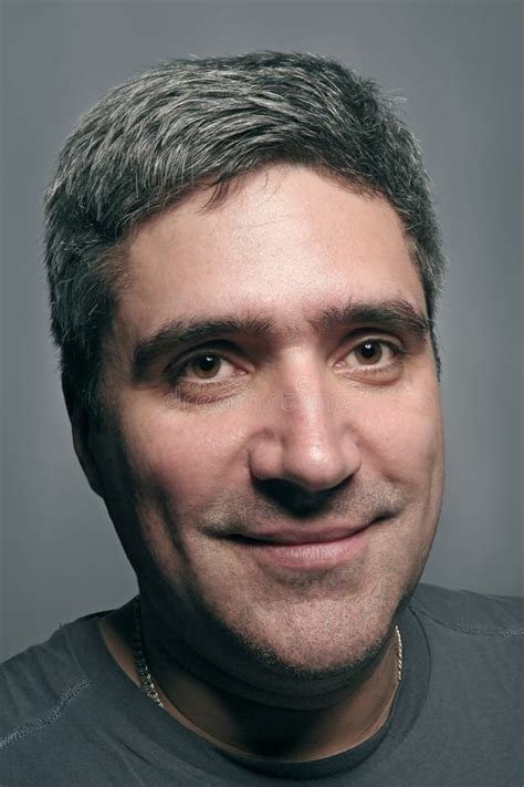 Man Smiling Stock Photo Image Of Beauty Face Model 34041014